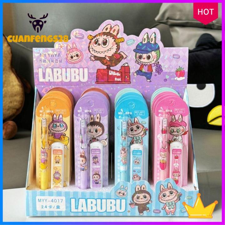 CUANFENGS28 Plastic Labubu Automatic Pencil Drawing Tool Stationery ...