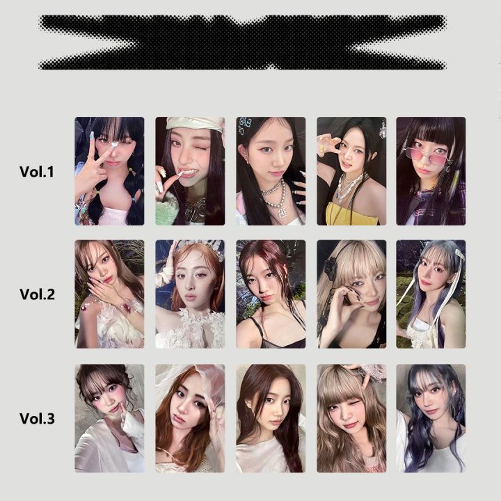 Lesserafim Album Easy PhotoCards Kpop Chaewon Kazuha Eunchae Yunjin ...