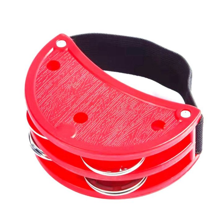 Plastic Percussion Tambourines Half Moon Tambourine Handheld Tambourine ...