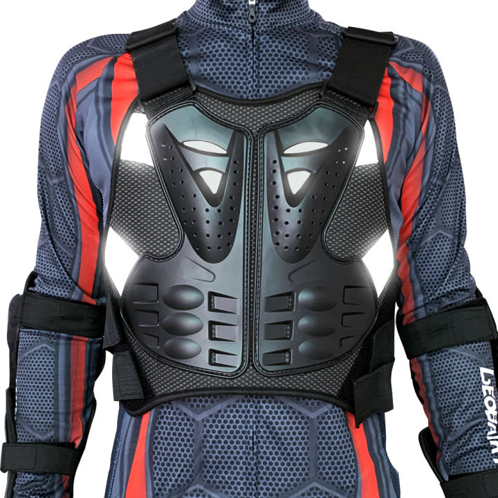 Racing Motorcycle Gear Jacket Coat Body Armor Protector motor full body ...