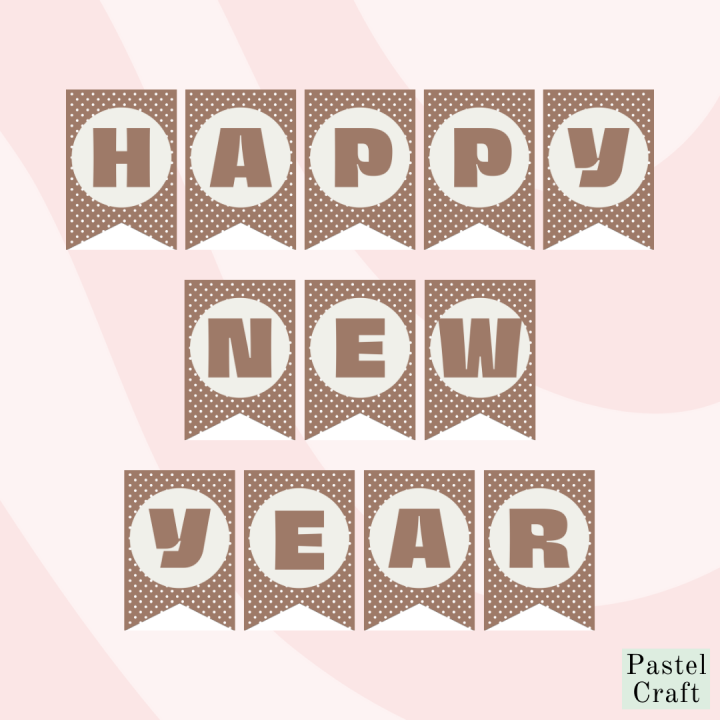 New Year Customized Party Banner / Banderitas / Bunting | Lazada PH