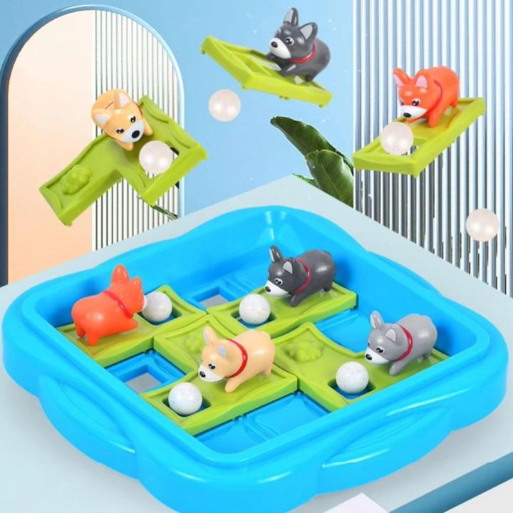 CUBBY Dogs Puppies Children Educational Toys Board Game Plastics ...