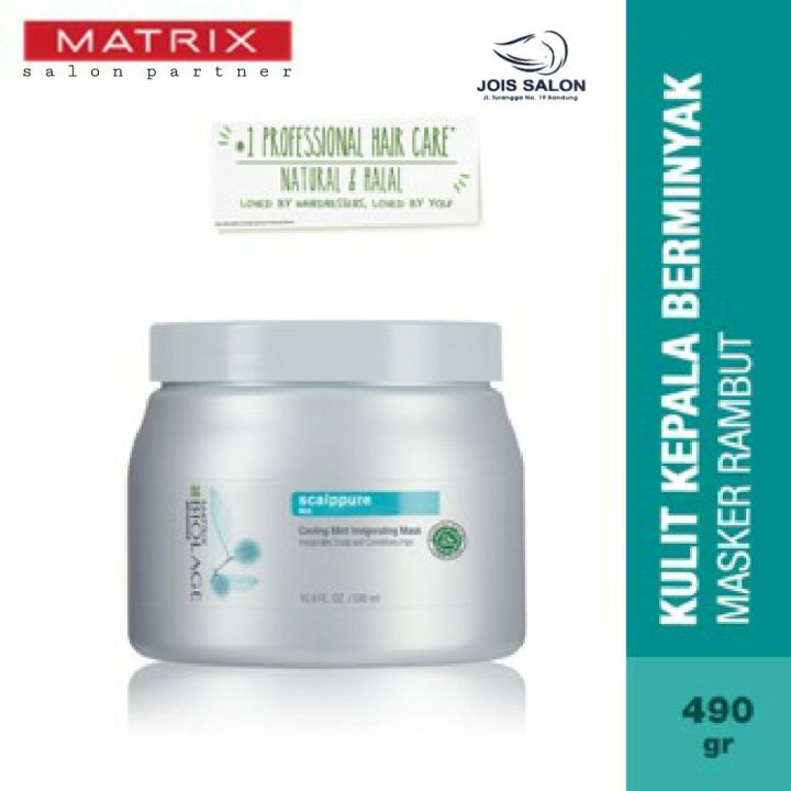 Matrix Biolage Cooling Mint Hair Spa Mask 490ml | Lazada Indonesia