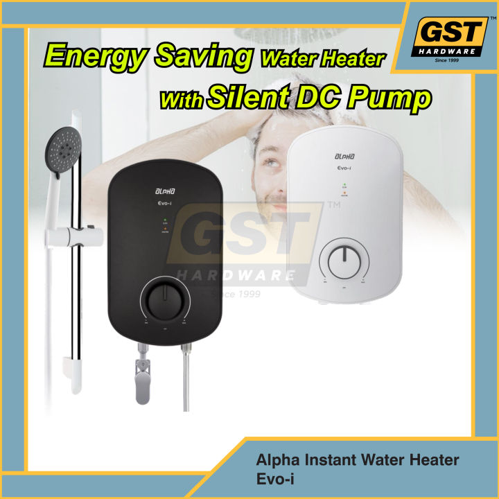 Alpha Evo-I Instant Water Heater with Pump Heater Shower 熱水器 Pump | Lazada