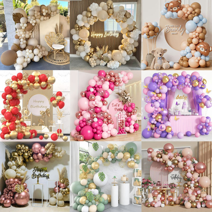 Balloon Garland Arch Set Birthday Party Decoration Latex Balloon Kit ...