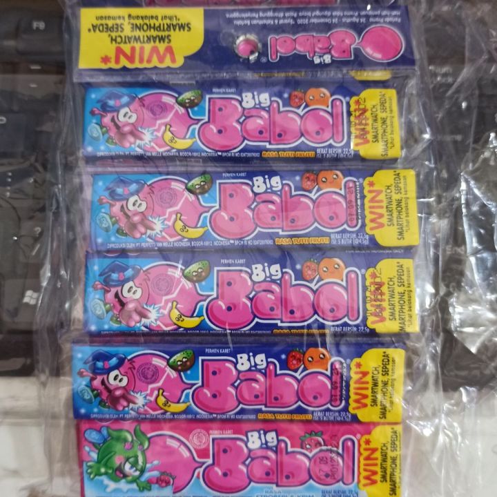 Permen Karet Big Bubble Stick 22 Gram isi 12 Pcs | Lazada Indonesia