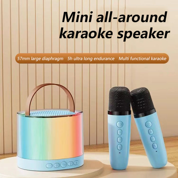 KTV Karaoke K52 Bluetooth Wireless Speaker with Wireless Microphone ...