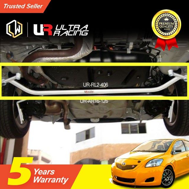 Toyota Vios NCP93 (2007-2013) - Ultra Racing Rear Lower Bar RL2-406 ...