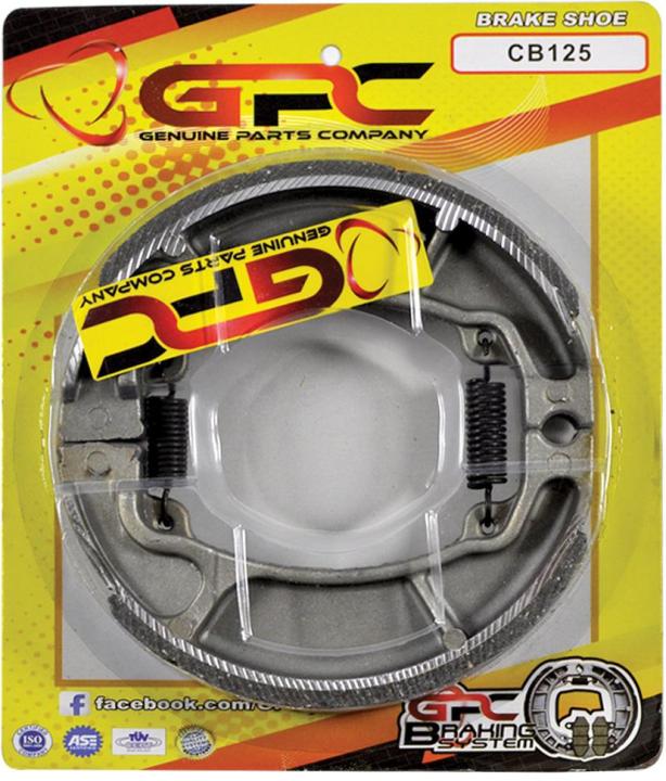 GPC Motorcycle Brake Shoe for All Beat, Click125i/150i, Scoopy, Zoomer ...
