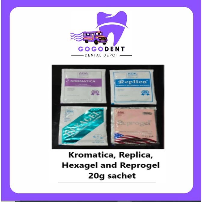 Dental Alginate(Kromatica, Replica, Hexagel, Reprogel 20g) | Lazada PH