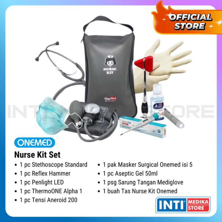 ONEMED - Nurse Kit Set | Tas Nursing Kit | Perlengkapan Suster | Lazada ...