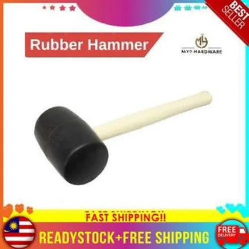Wood Handle Rubber Mallet Hammer / Hammer Getah | Lazada