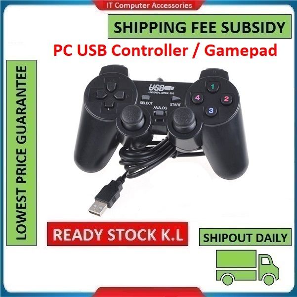 Single USB Gamepad Controller Joystick Vibration | Lazada