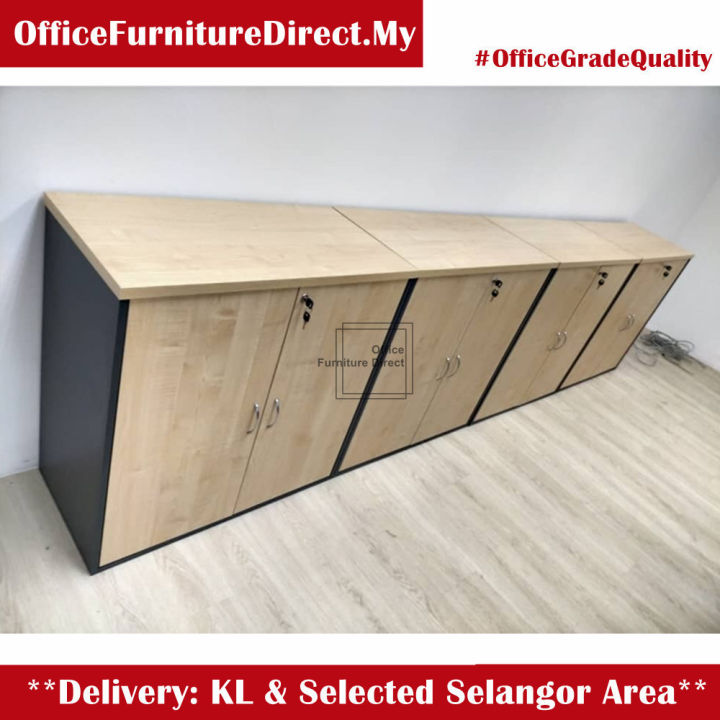 VSS G Office Cabinet GD 880 Swinging Door Low Cabinet (Hantar Ground ...