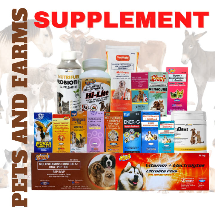 MULTI VITAMINS FOR DOGS VETMATE PAPI VETCORE | Lazada PH