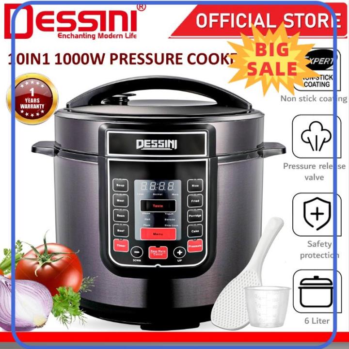 ⭐ [100% ORIGINAL] ⭐ DESSINI ITALY 10IN1 Electric Digital Pressure ...