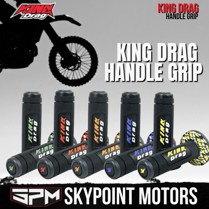 UNIVERSAL HANDLE GRIP FOR MOTORCYCLE KING DRAG 6402 (9820-139) | Lazada PH