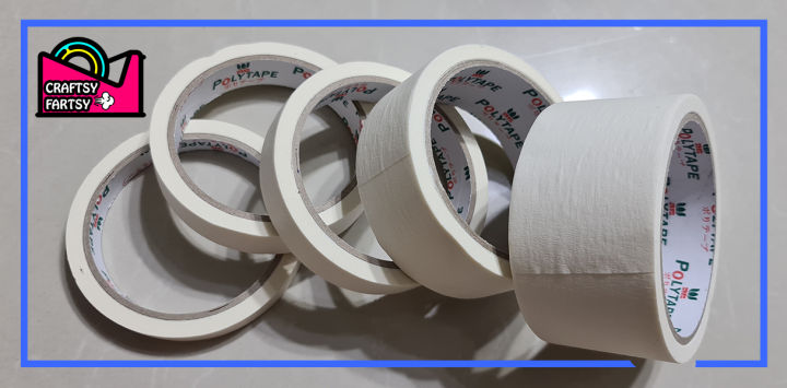 (PER ROLL) POLYtape / Masking Tape / Paper Adhesive Tape / Masking Tape ...