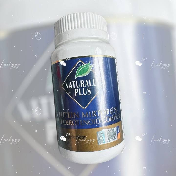 Exp 09/2027 Naturally Plus Super Lutein S.lutein Mirtoplus with ...