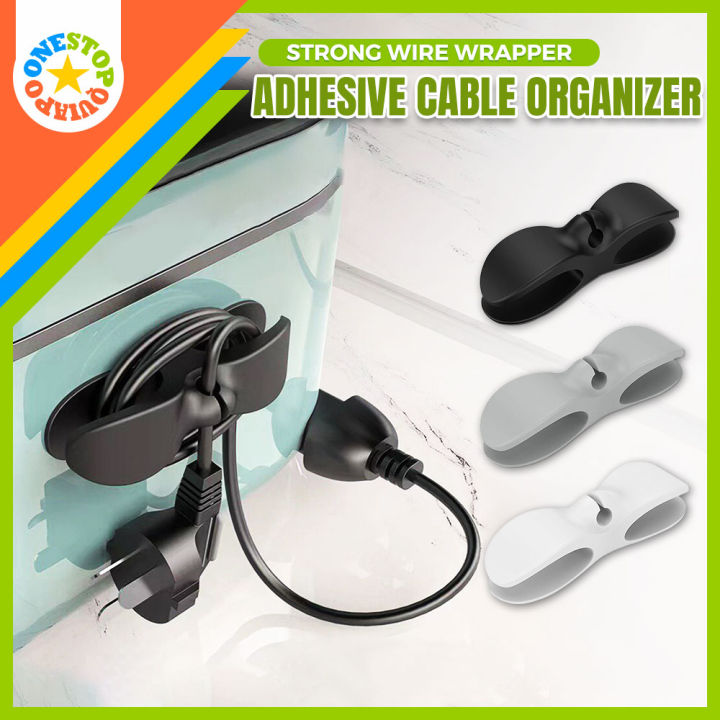 OSQ Strong Adhesive Cable Wire Storage Wrapper Organizer For Kitchen ...