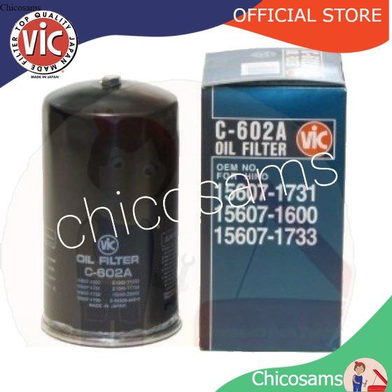 Vic Oil Filter C-602A for Hino HO7D/JO8C, IHC B7039/ P550371/ LF3630 ...