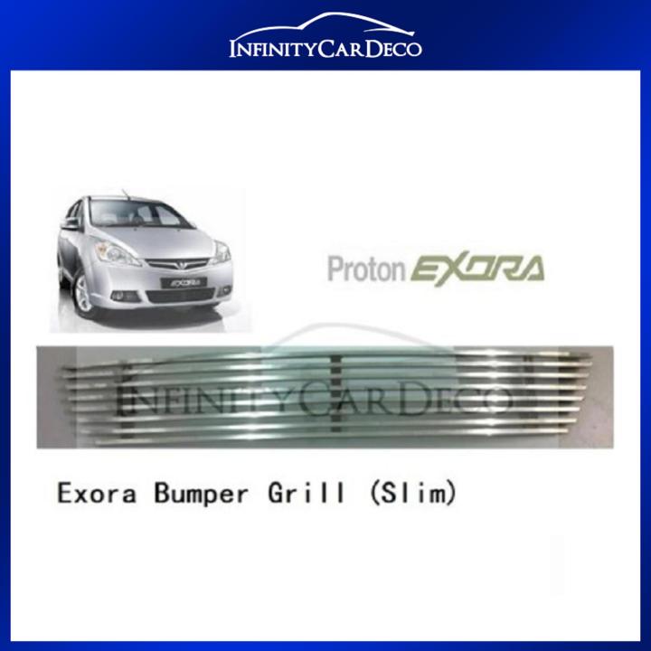 Proton Exora Old Aluminium Grill Bumper Grille (Slim Type) | Lazada