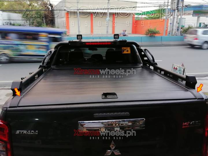 Mitsubishi Strada Glx Gls 2015-2023 No Drilling Roller Lid Oem Thailand ...