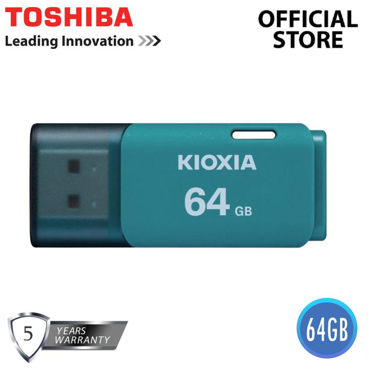 Kioxia by Toshiba 64GB TransMemory U202 USB Flash Drive (Light Blue) | Lazada PH
