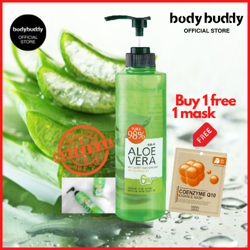 BODY BUDDY Aloe Vera Moisture Soothing Gel Body Wash 500ml | Lazada