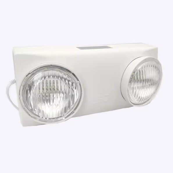LED emergency light with adjustable twin heads wall mounted, Emergency ...