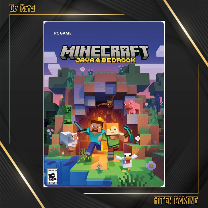 Minecraft Java and bedrock Edition Original Microsoft | Lazada Indonesia