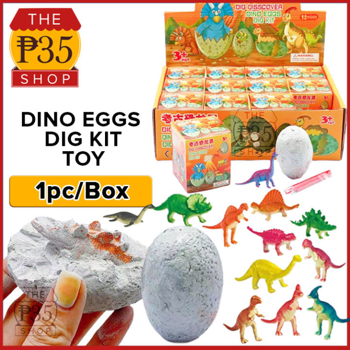 Dinosaur Eggs Dig Kit, Adorable Dinosaur DIY Excavation Toy for Kids ...