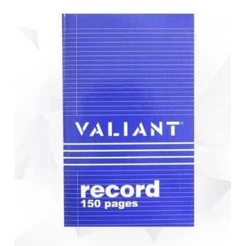 Valiant Record Book blue | Lazada PH