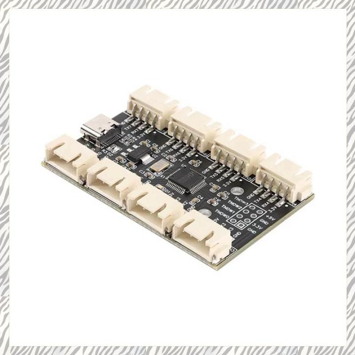(HMXQ) USB to 8-Way TTL Serial Port Module CH348 Multi-Channel UART ...