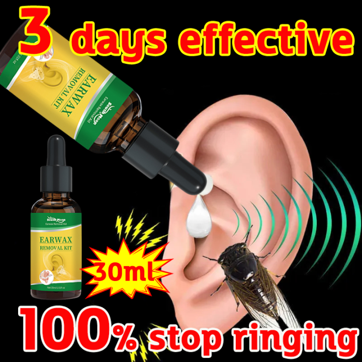 【Doctor recommended】Ear Ringing Relieving Ear Drops 30ml Tinnitus ...