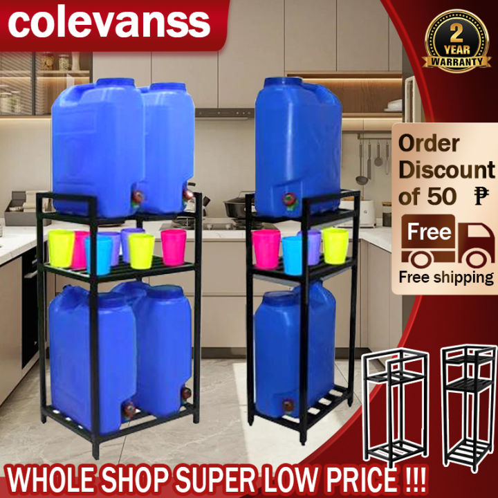 2/3 Layers Water Container Rack Water Rack Stand Water Gallon Rack ...