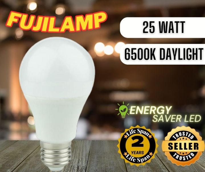 FUJILAMP 2 YEARS LIFE SPAN LED BULB LAMPU 25W 17W 9W 5W STICK DOWNLIGHT ...