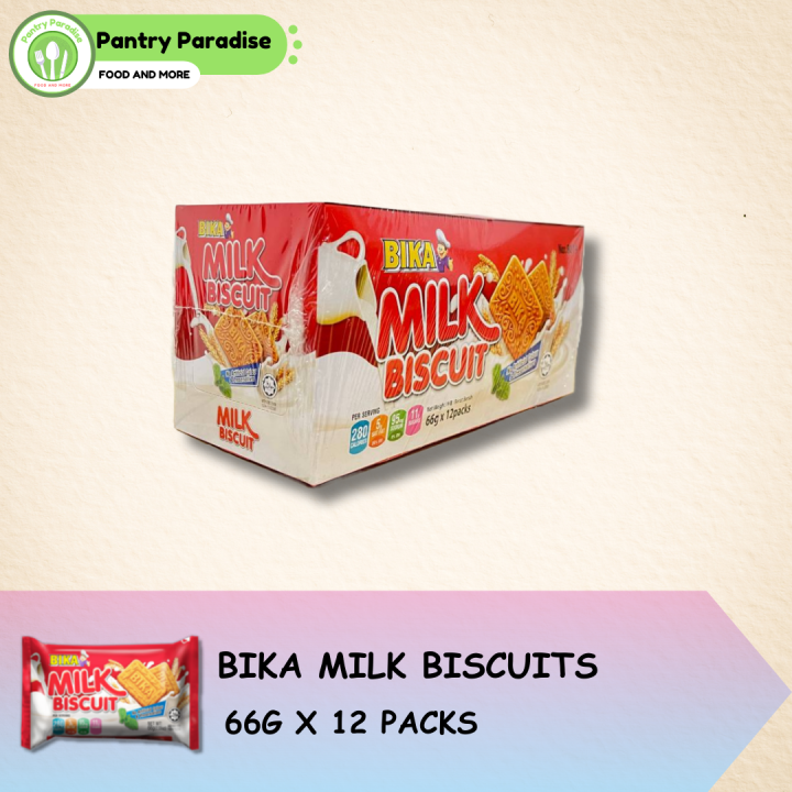 BIKA MILK BISCUITS ( VITAMINS AND MINERALS ENRICHED | Lazada