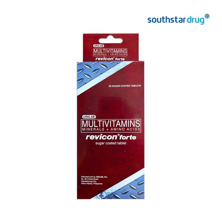 Revicon Forte Sugar Coated Tablet - 30s | Lazada PH