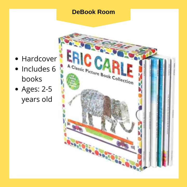Eric Carle : A Classic Picture Books Collection (6 Books Boxset And ...