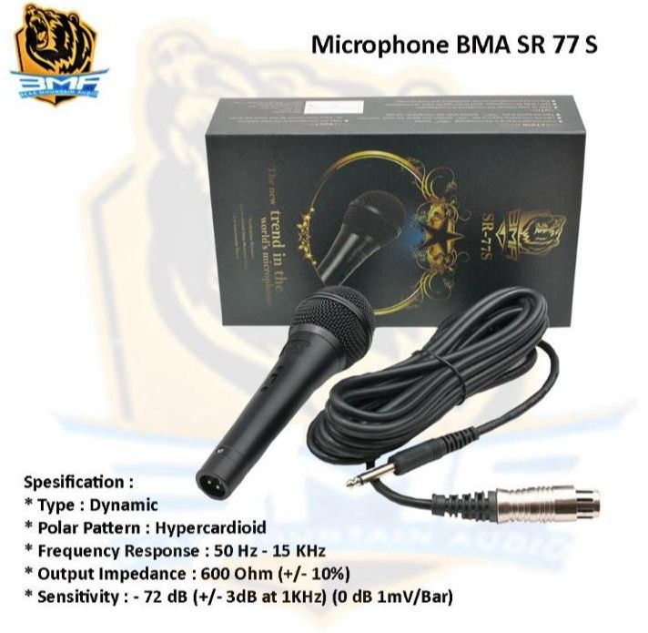 Microphone BMA | SR-77S | Lazada Indonesia