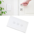 Touch Light Switch Tempered Glass Multifunction Smart Touch Wall Switch ...
