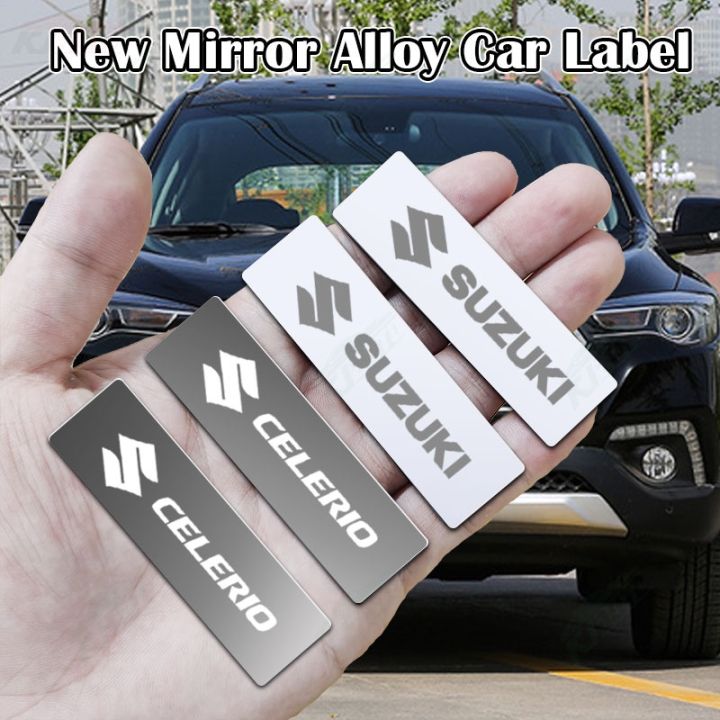 Suzuki Celerio Mirror Metal Car Logo Stickers Label 3D Badge Decoration Label Car Modification Accessories Adhesive Car Label For Sportiness Car Scratch Protection Stickers Lazada Lazada PH