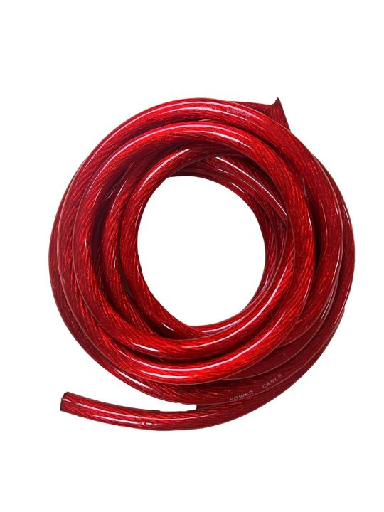 IMC Audio 1/0 Gauge CCA Power Red Wire Cable (30ft Network) Battery ...
