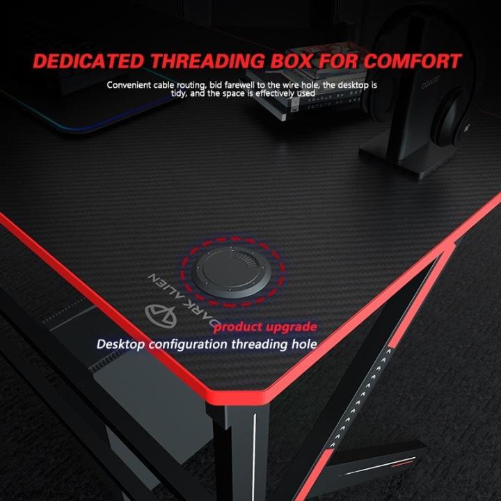 stand for cellphone ♠【COD】 Gaming Table Chair RGB Desktop Computer Desk ...