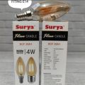 Lampu hias LED Candle filamen 4W E14 E27 WW Surya filum scf 35A1 ...