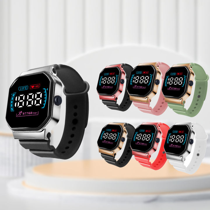 Large Dial Watch Comfortable Wear Timepiece Large Dial Led Sports Watch ...