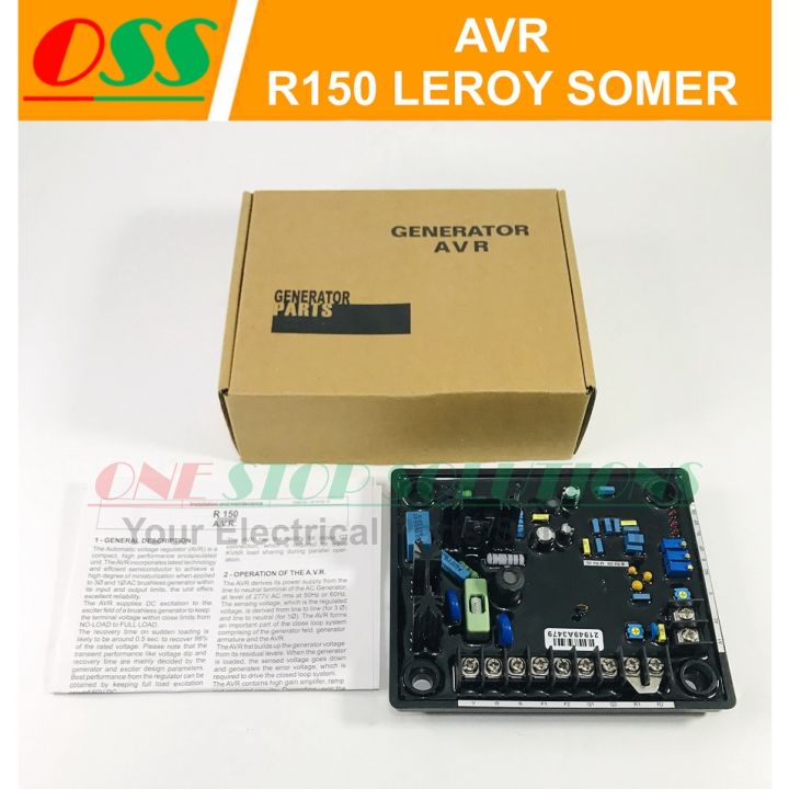 AVR GENERATOR R150 LEROY SOMER R 150 AVR GENSET | Lazada Indonesia
