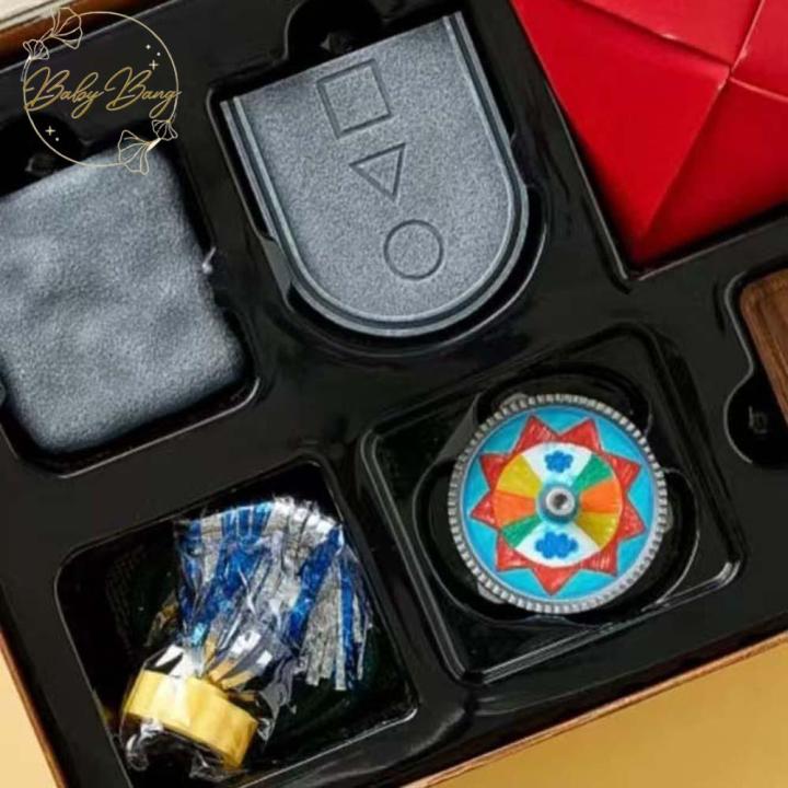 BABYBANG Plastic Squid Game 2 Props Set ed Man Polyester Peg-top Toy ...