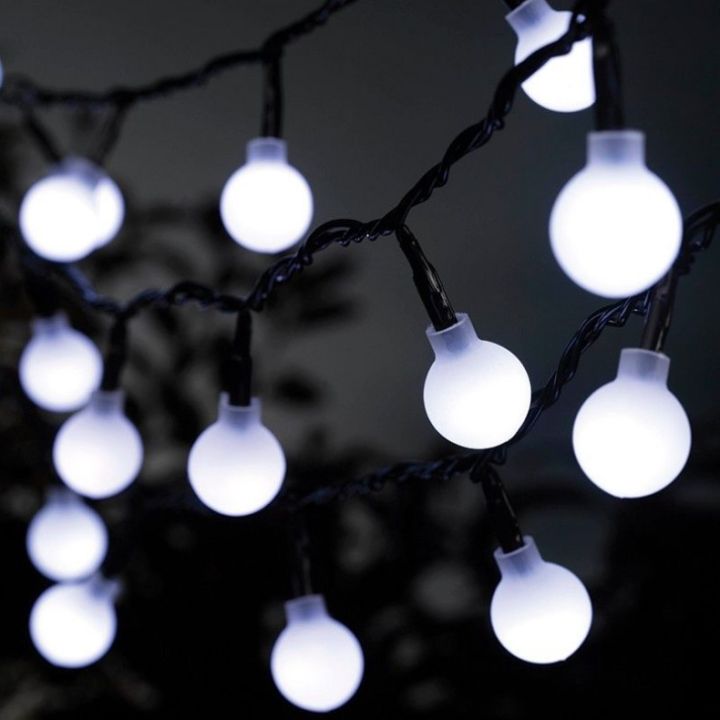 20/40 BALLS USB LED Ball String Lights Color Christmas Ball String ...